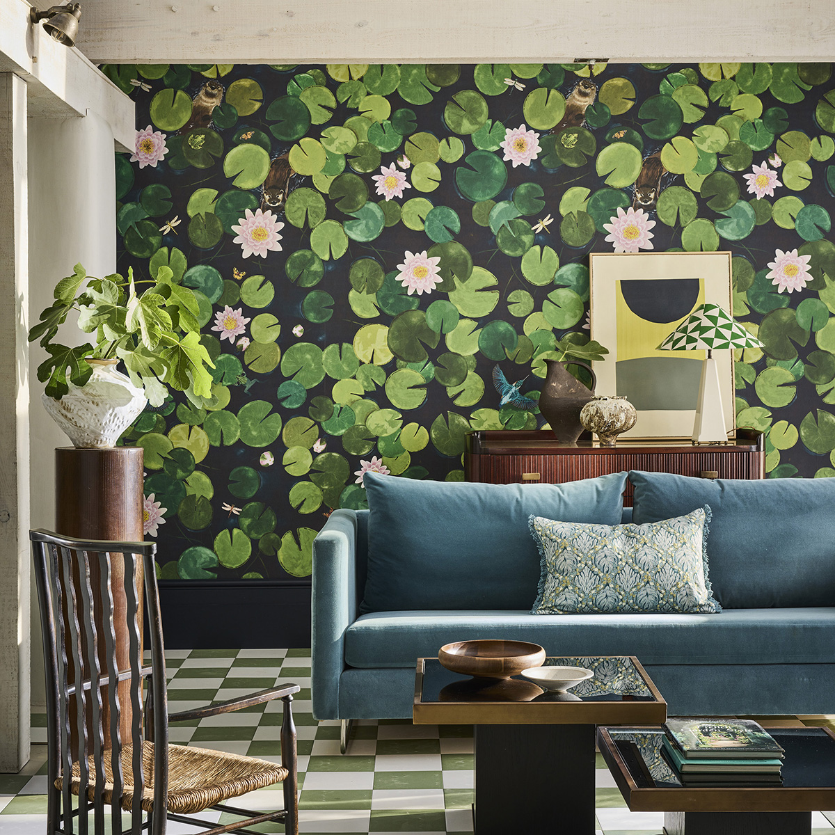 Little Greene - In the Garden - Lily Pads - 0234LPNORMA