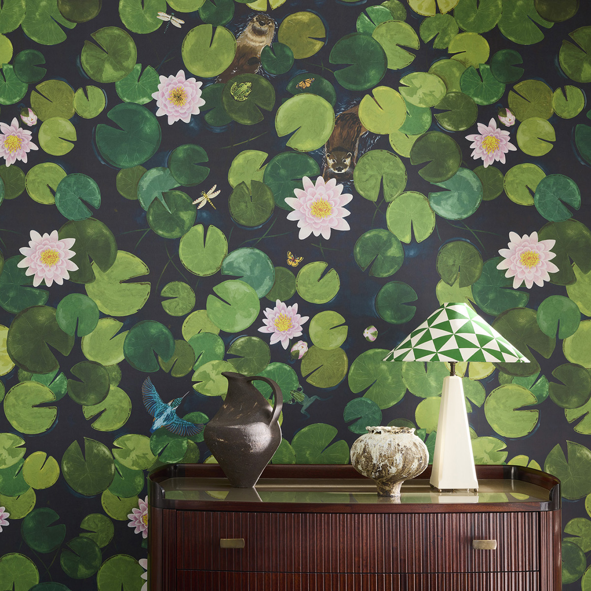 Little Greene - In the Garden - Lily Pads - 0234LPNORMA