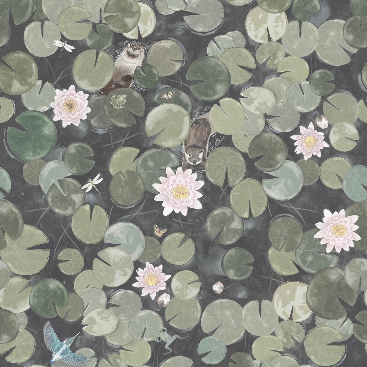 Little Greene - In the Garden - Lily Pads - 0234LPNORMA